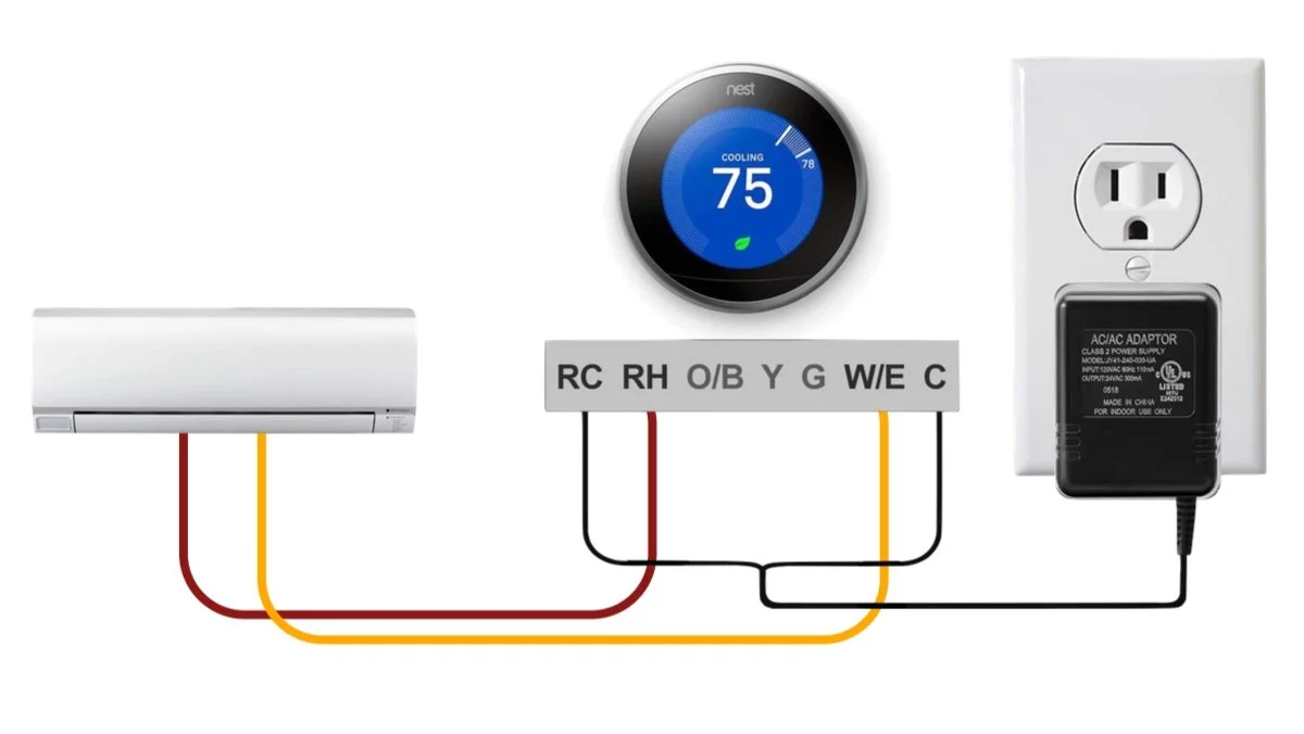 Wiring Diagram House Thermostat