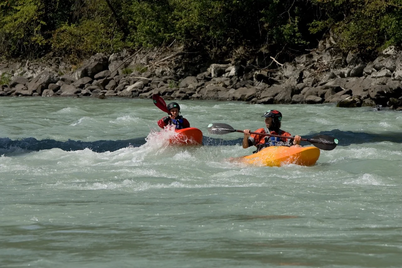 Aufbau Kajakkurs II-III