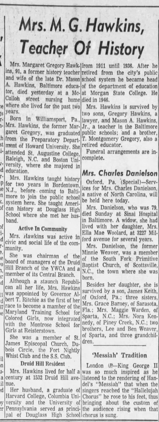 Augusta Chissell and Margaret Hawkins worked side-by-side for women's ...