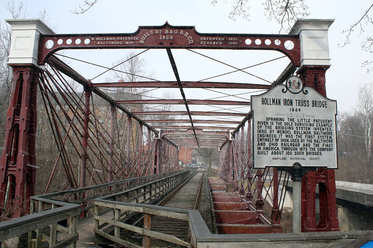 Wendel Bollman’s iron bridge designs carried the B&O Railroad to a new ...
