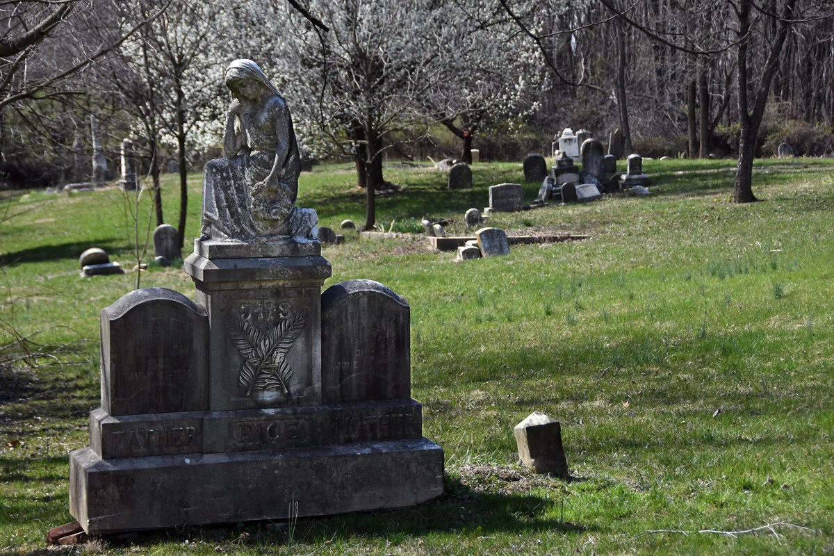 An out-of-the-way cemetery tells many stories about West Baltimore in ...