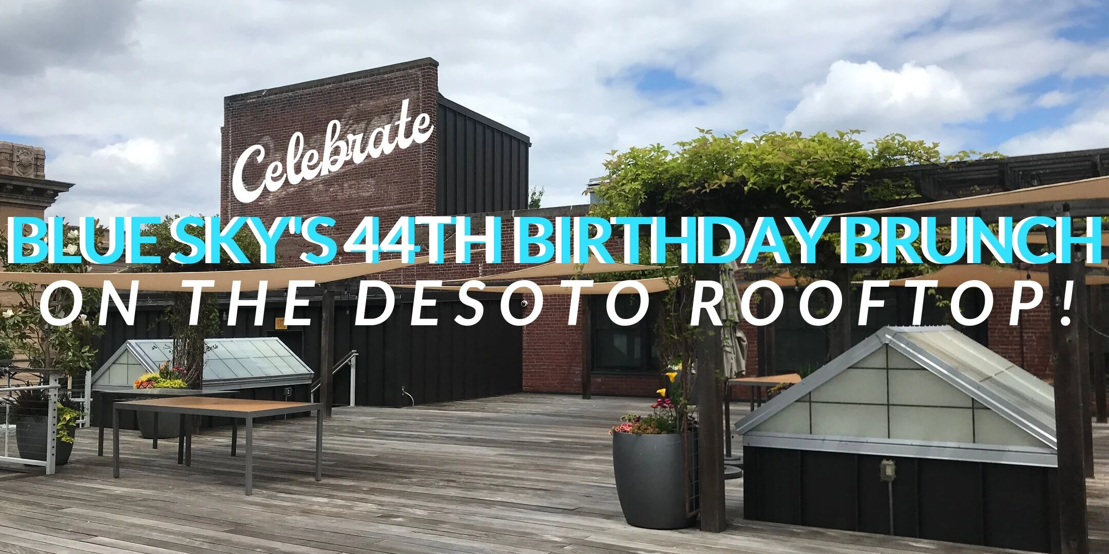Blue Sky's 44th Anniversary! ~Rooftop Brunch fundraiser~ — Blue Sky ...