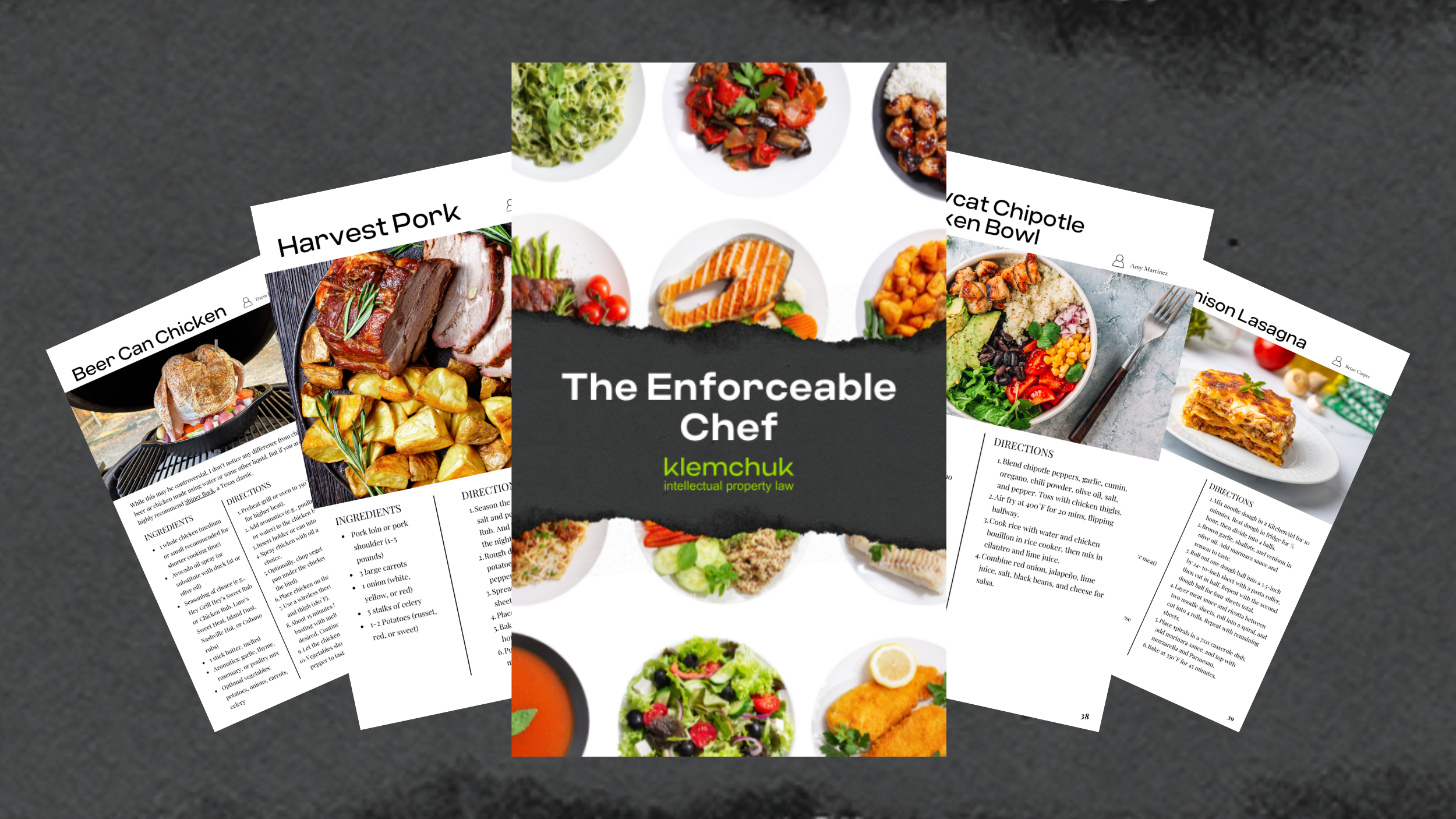 The 2025 Klemchuk Recipe Book: "The Enforceable Chef"