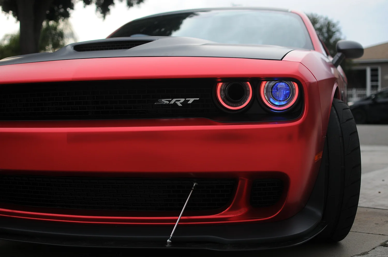 Dodge Challenger Hellcat Red