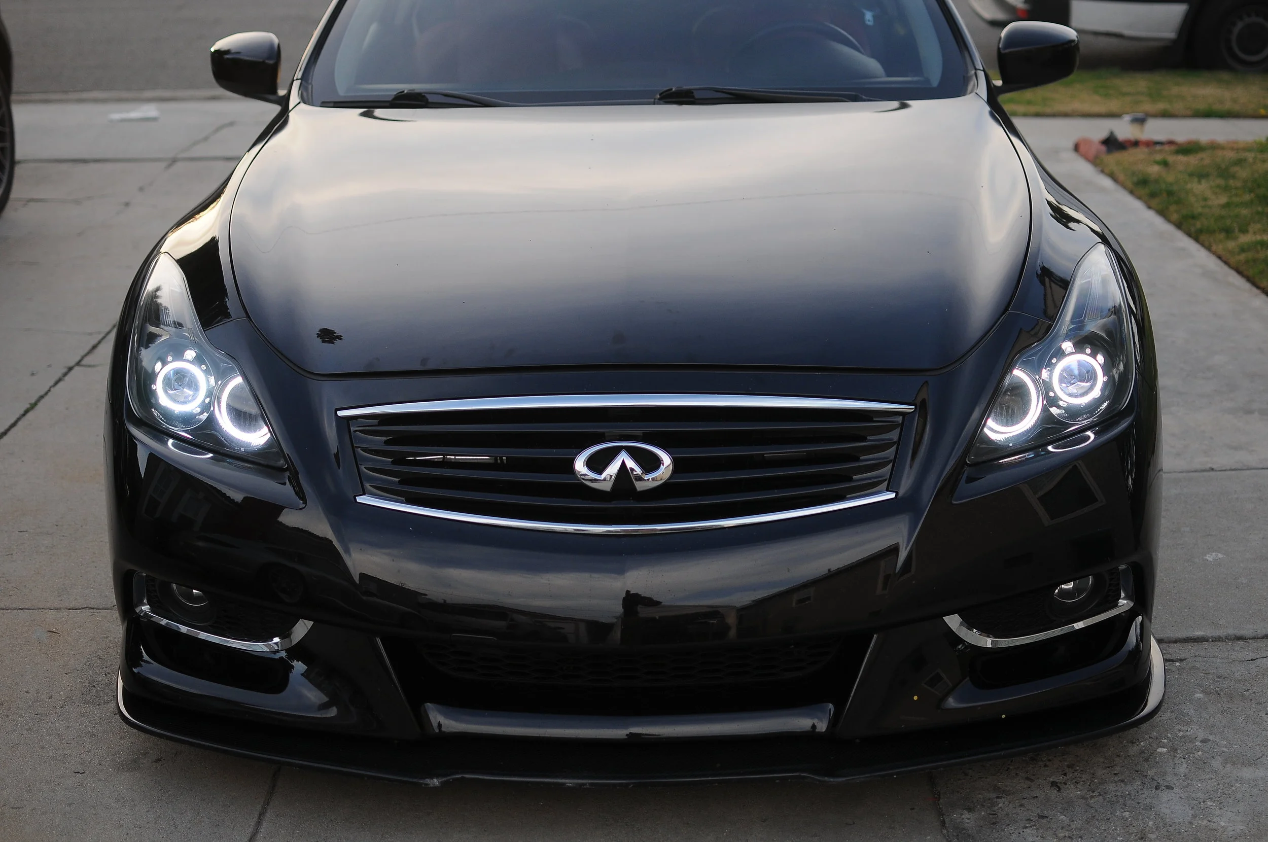 Infiniti G37 IPL - Black — Evil Headlights | Custom Retrofitting ...