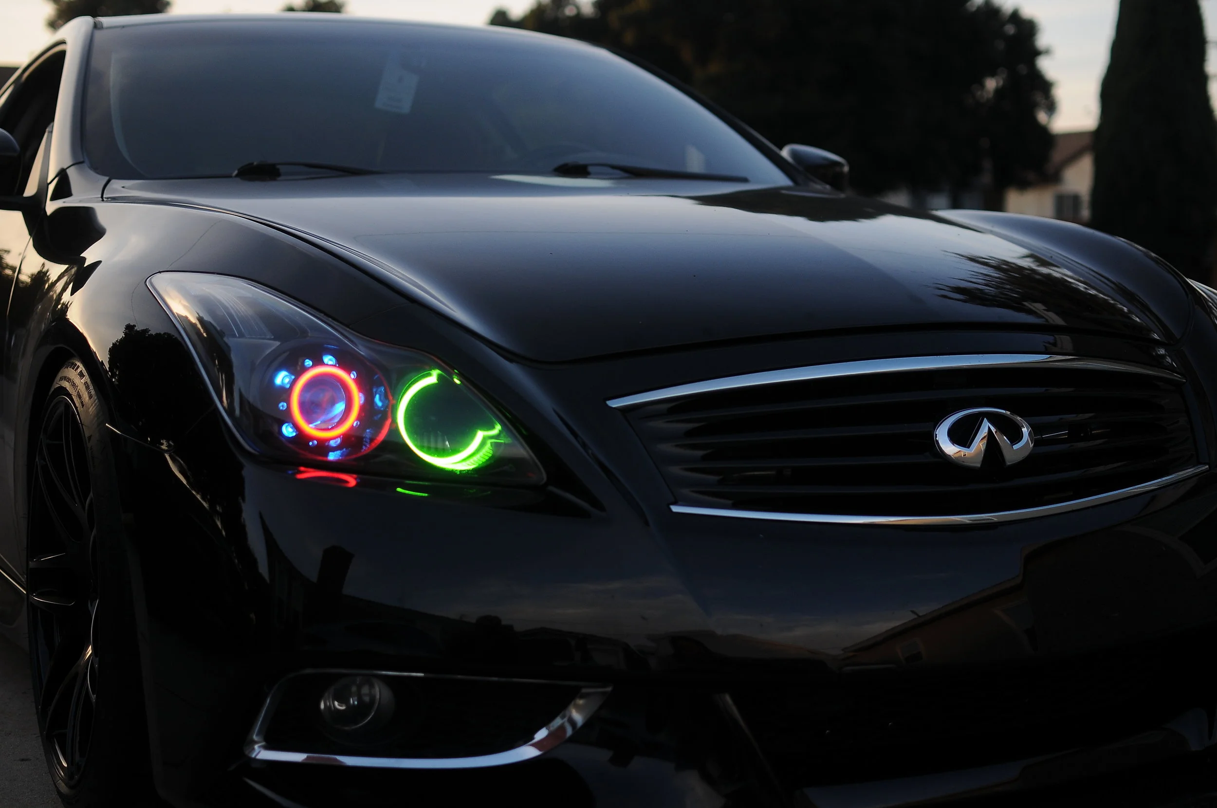 Infiniti G37 IPL - Black — Evil Headlights | Custom Retrofitting ...