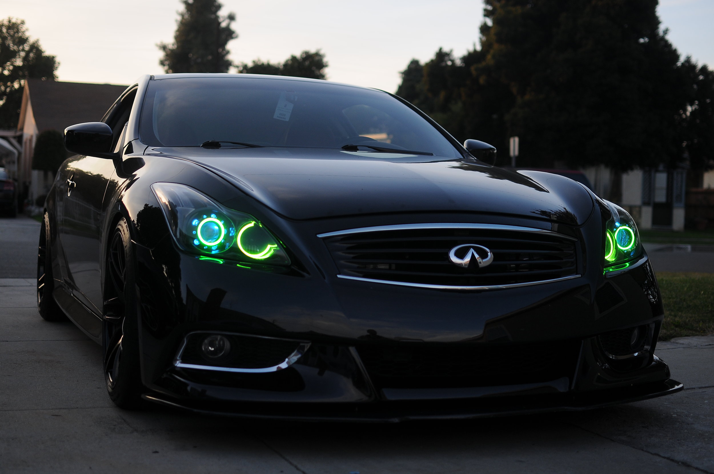 Infiniti G37 IPL - Black — Evil Headlights | Custom Retrofitting Service in Southern California