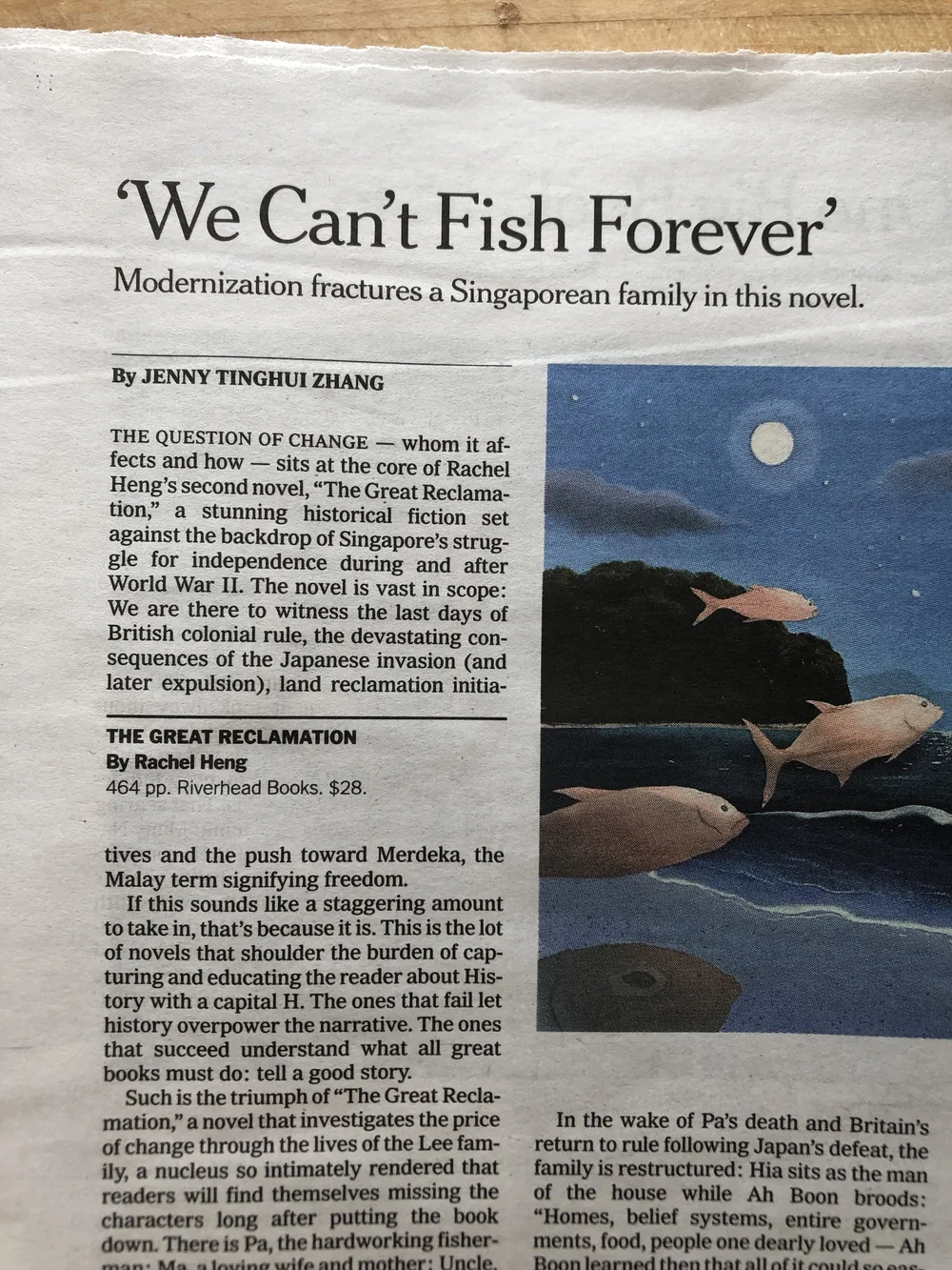 The Great Reclamation — Rachel Heng