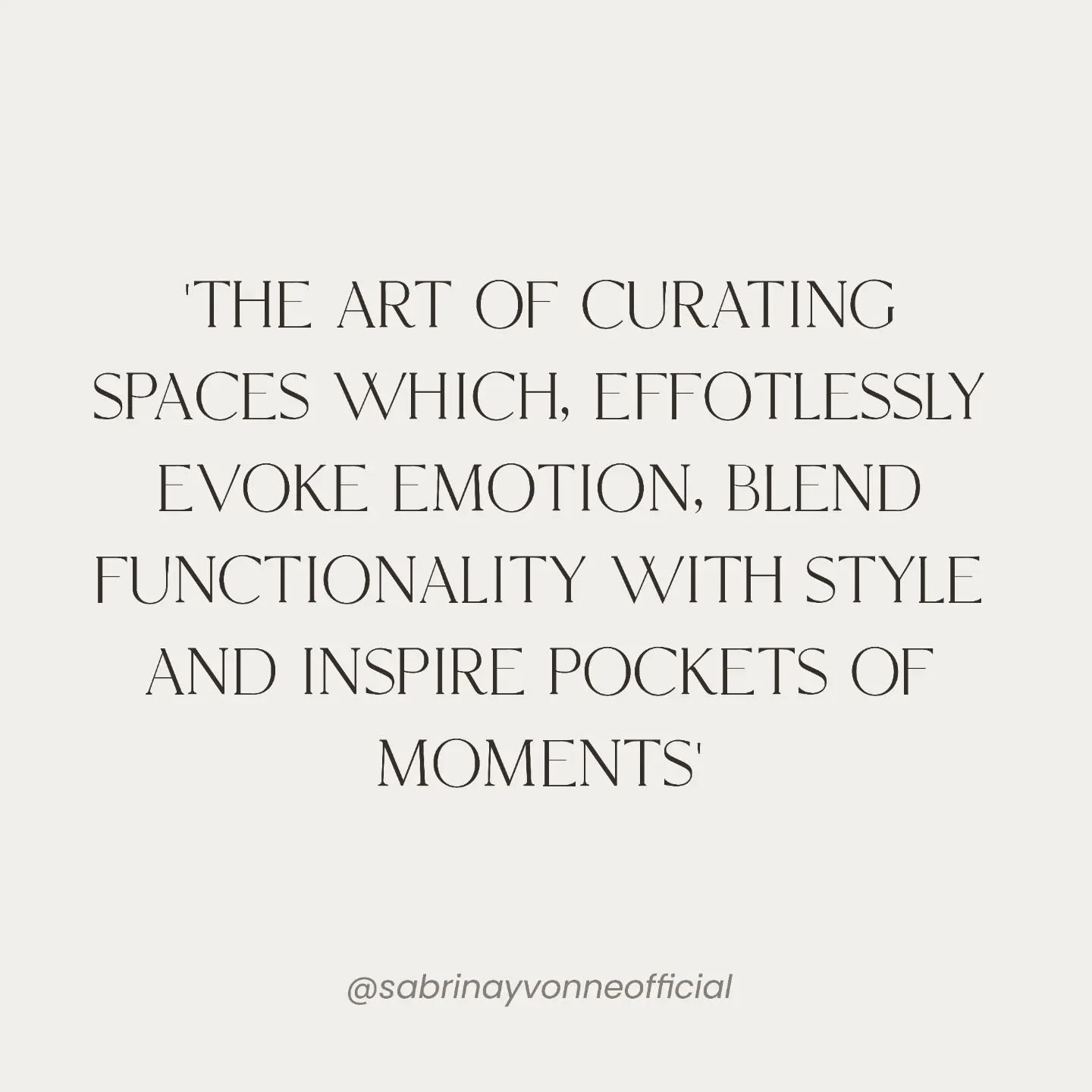 Sabrina Yvonne | Boutique Luxury Interior Designer