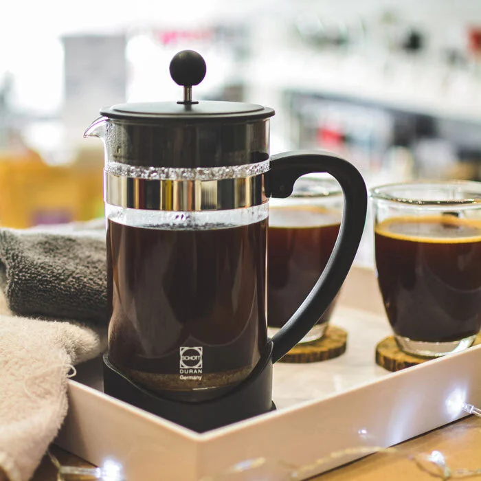 Coffee Brewing Method: French Press — THREE FINS