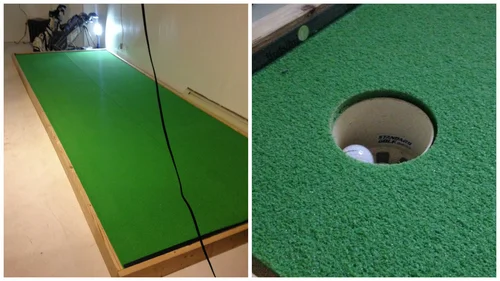 How to Build an Indoor Putting Green — Michael Little, PGA