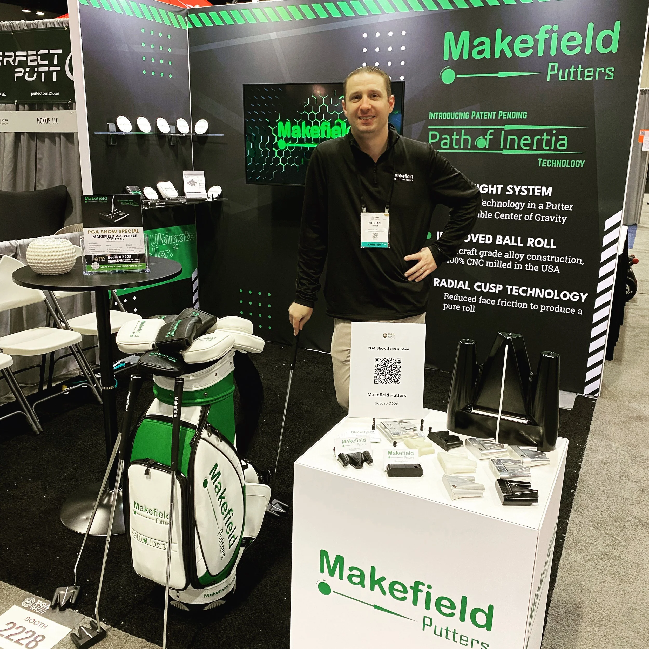 Makefield Putters — Michael Little, PGA