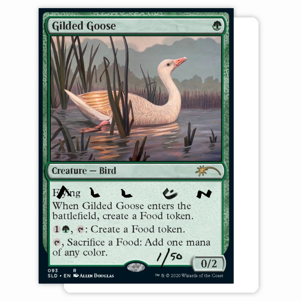 "Gilded Goose" Magic: the Gathering Artist Proof — CRYPTID VISIONS
