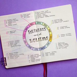 How I've set up my 3rd Bullet Journal — Square Lime Designs