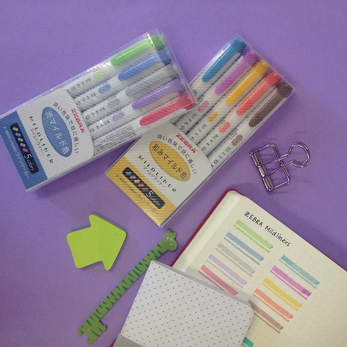 Zebra Mildliners - Review — Square Lime Designs