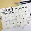 Plan With Me: My Bullet Journal Monthly Setup for August 2019 — Square ...