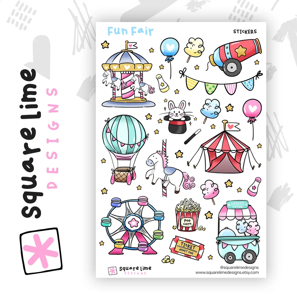 Stickers — Store 2 — Square Lime Designs