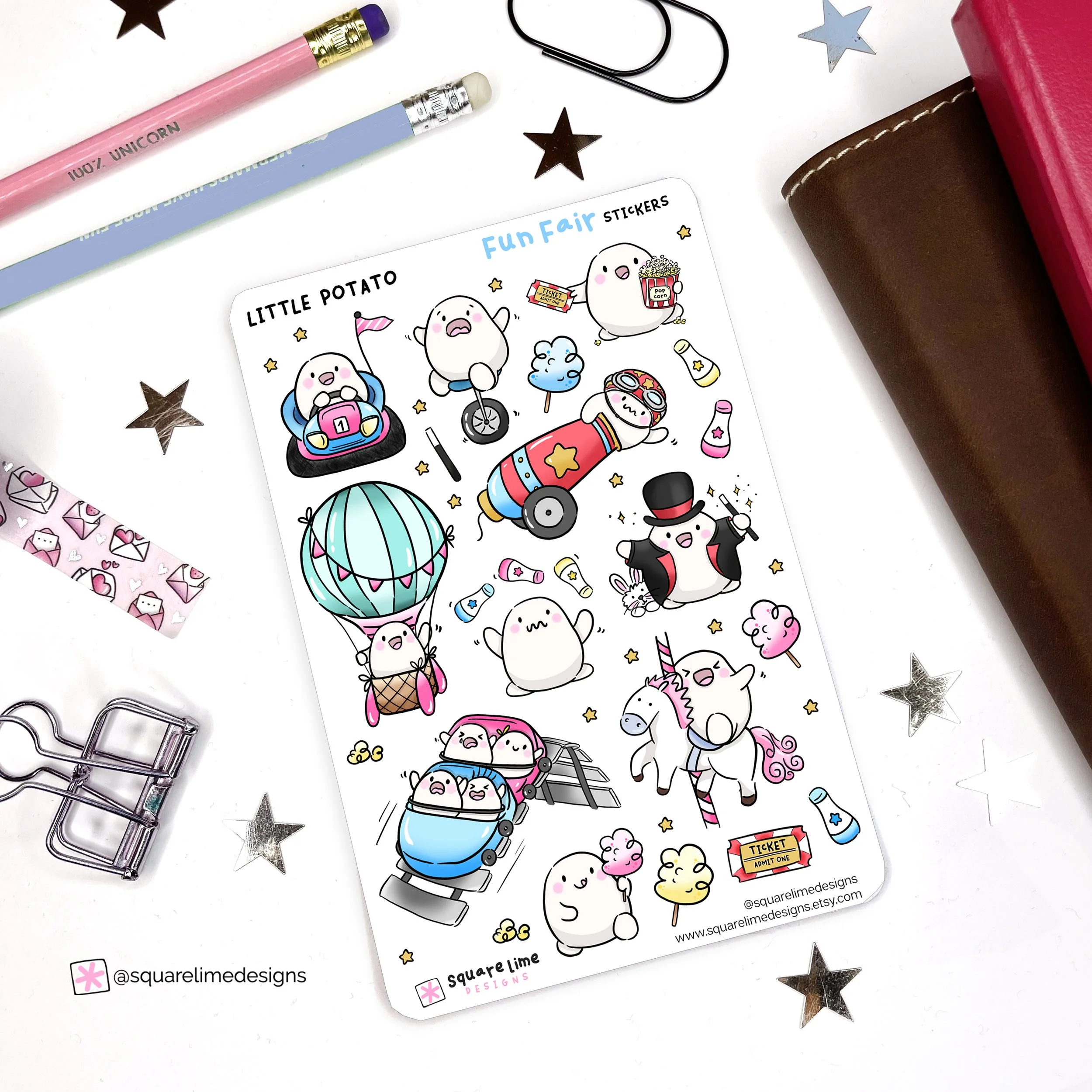 Stickers — Store 2 — Square Lime Designs