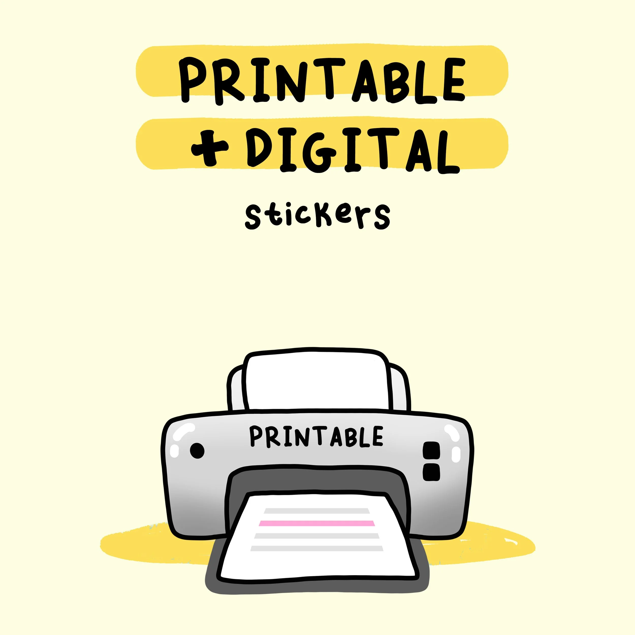 Square Lime Designs - Planner Stickers