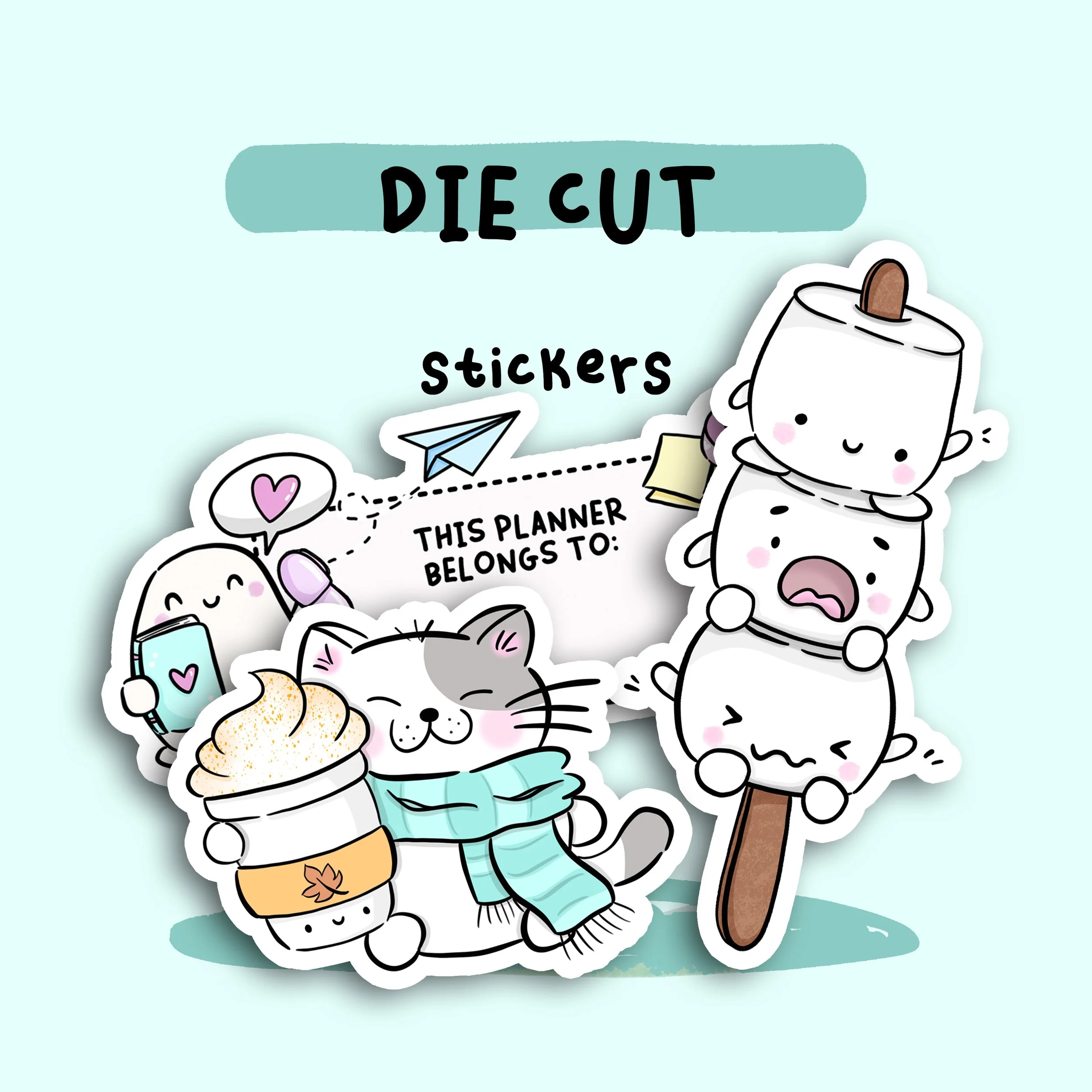 Square Lime Designs - Planner Stickers