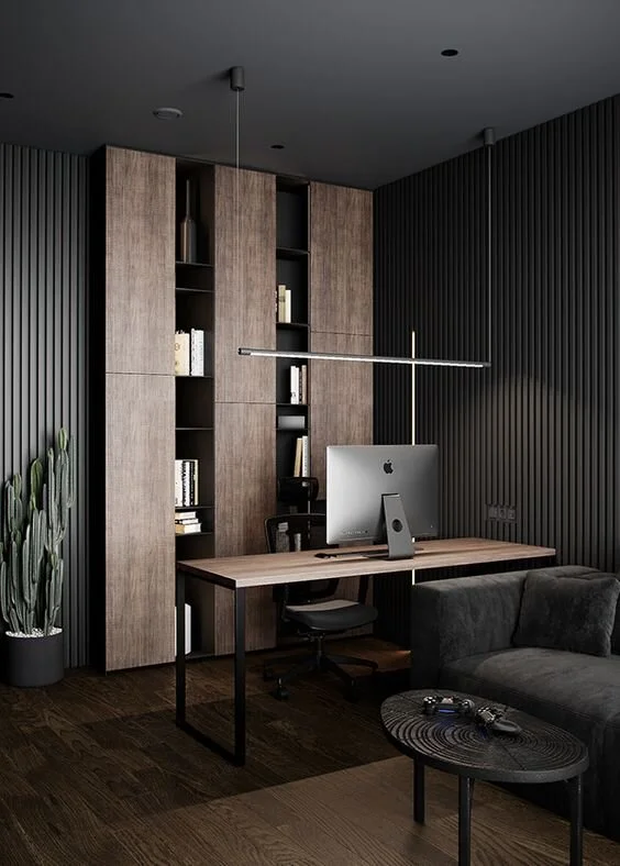 Dark Office Design