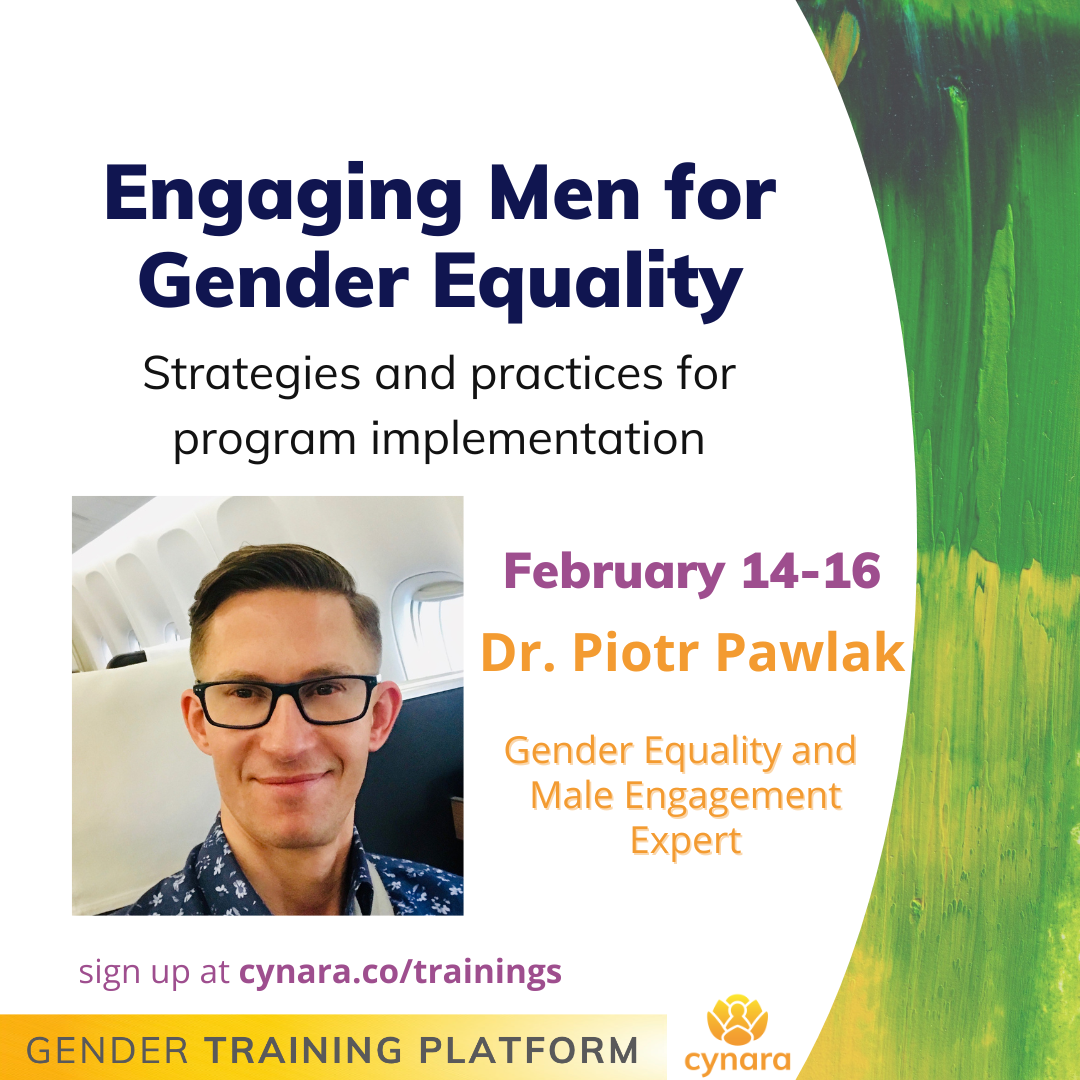 International & Global Development NGO Gender Training — Cynara Gender ...