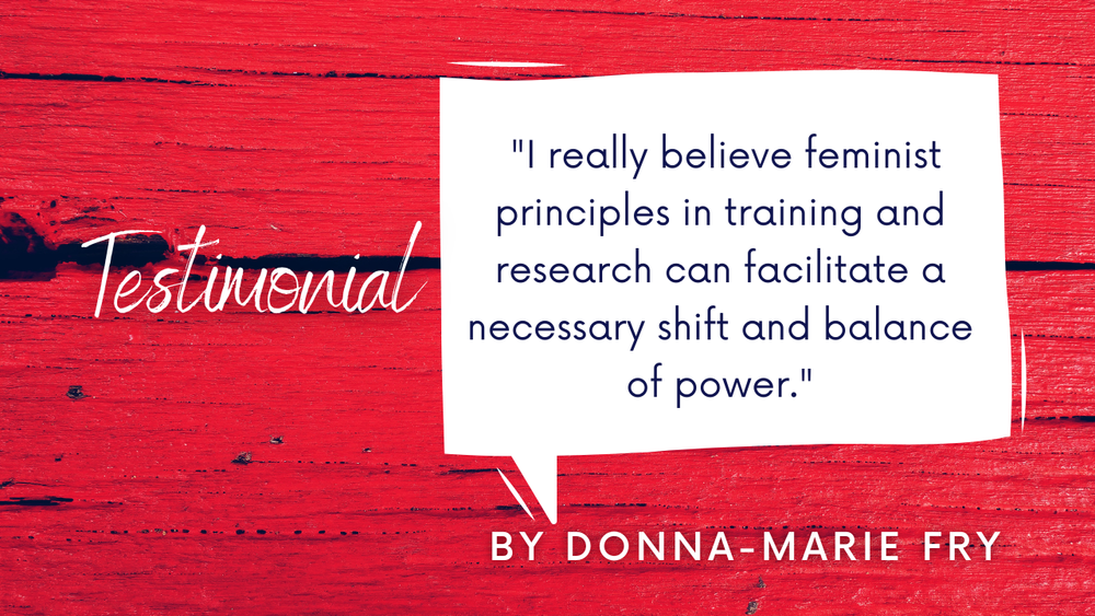 Testimonial: How to Be a Gender Trainer for Gender Transformative ...