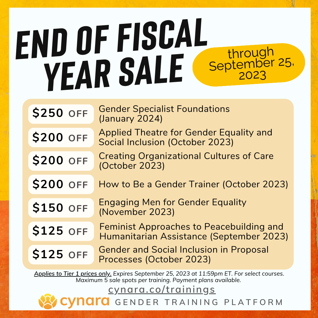 Gender Equality and Social Justice Trainings and Workshops Online ...