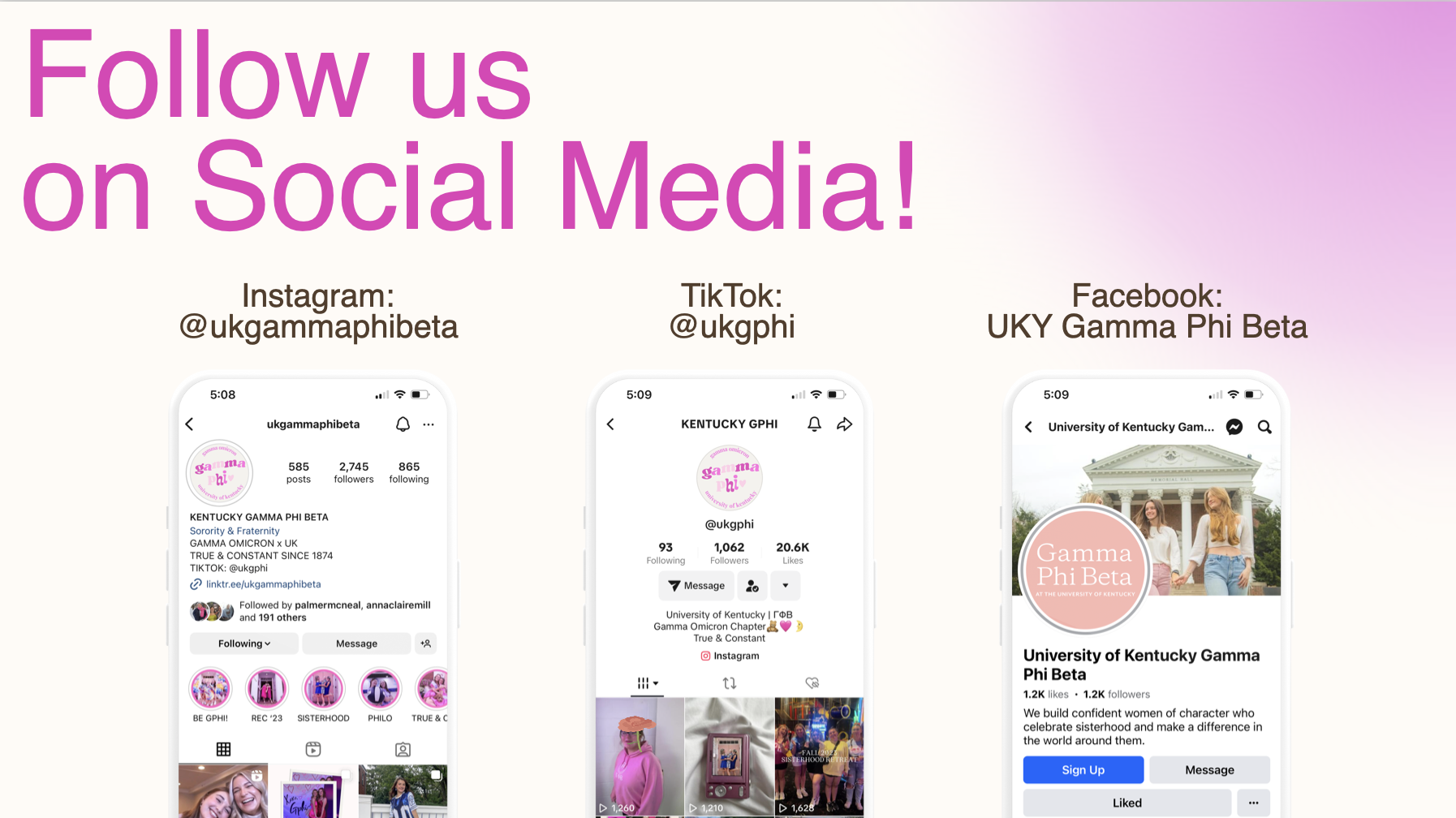 Gamma Phi Beta — Kentucky Panhellenic