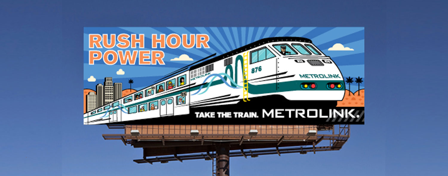 AdWheel Awards for Metrolink — RK Venture