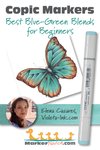 Best Beginner Copic Blends: Blue-Green BG Marker Combinations (aqua and ...
