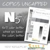 N5 Neutral Gray No. 5: Copics Uncapped (Marker Swatch, Ink Testing ...