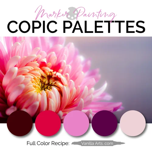 RV17 Deep Magenta: Copic Markers Uncapped ( Swatch, Ink Testing ...