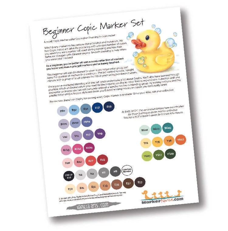 Best Copic Marker Colors for Beginners- Tips from experienced ...