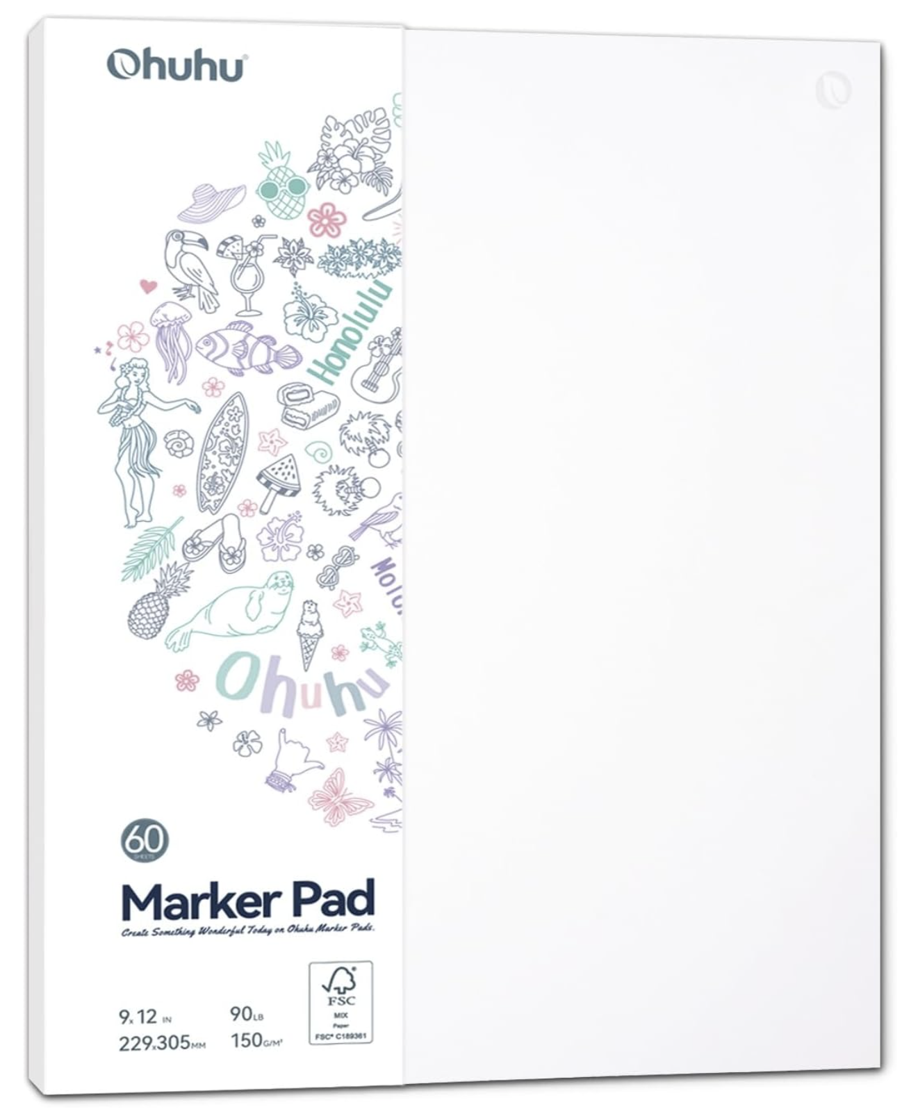 Ohuhu Bleed Proof Marker Pad: The Worst Paper for Alcohol Markers ...