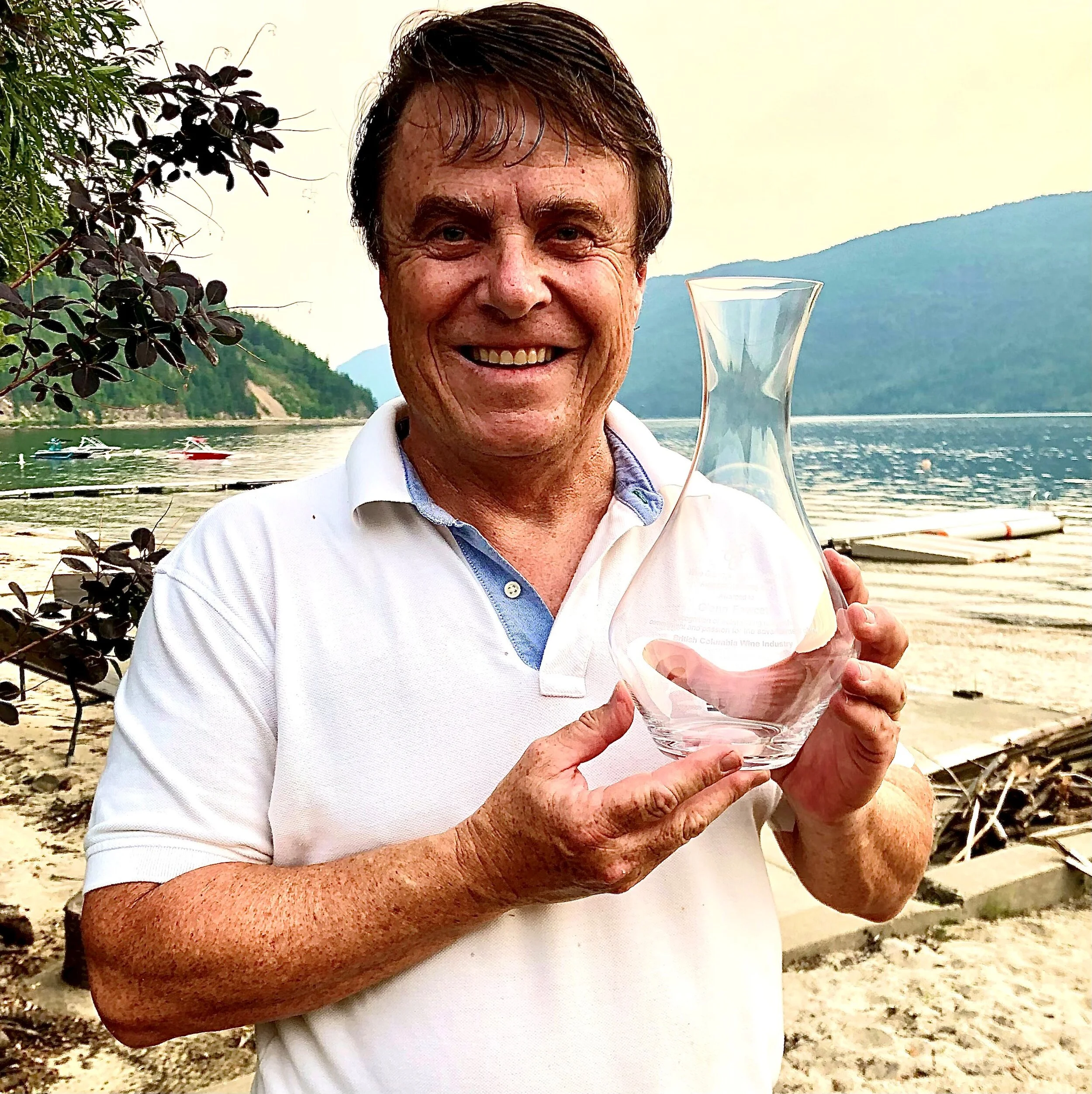 Glenn Fawcett Given the Award of Distinction from Wine Growers British ...