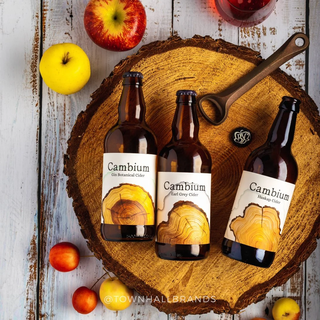 A New Look for Cambium Cider Co. — Town Hall Brands: Design & Marketing ...
