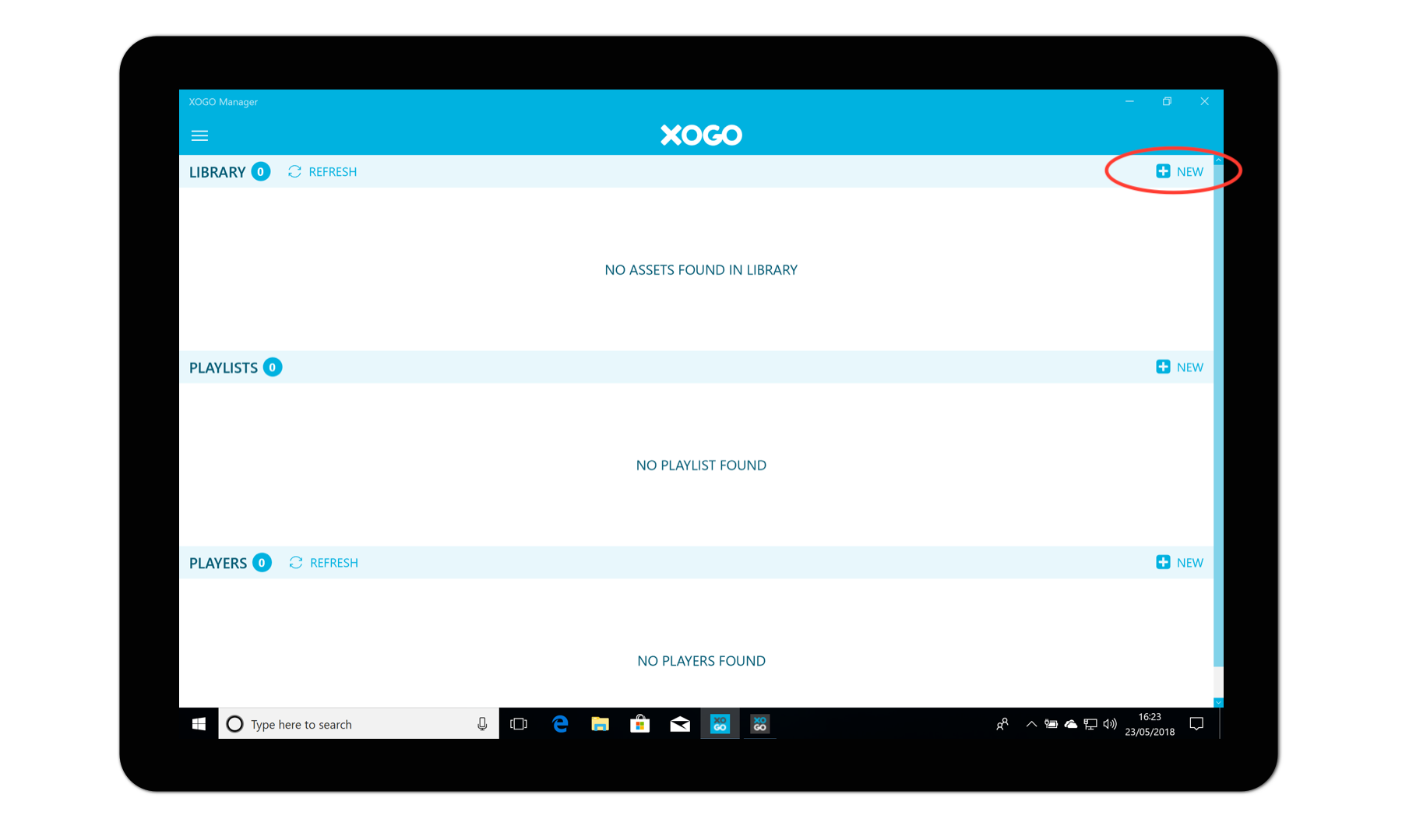 Getting Started Instructions | XOGO Digital Signage