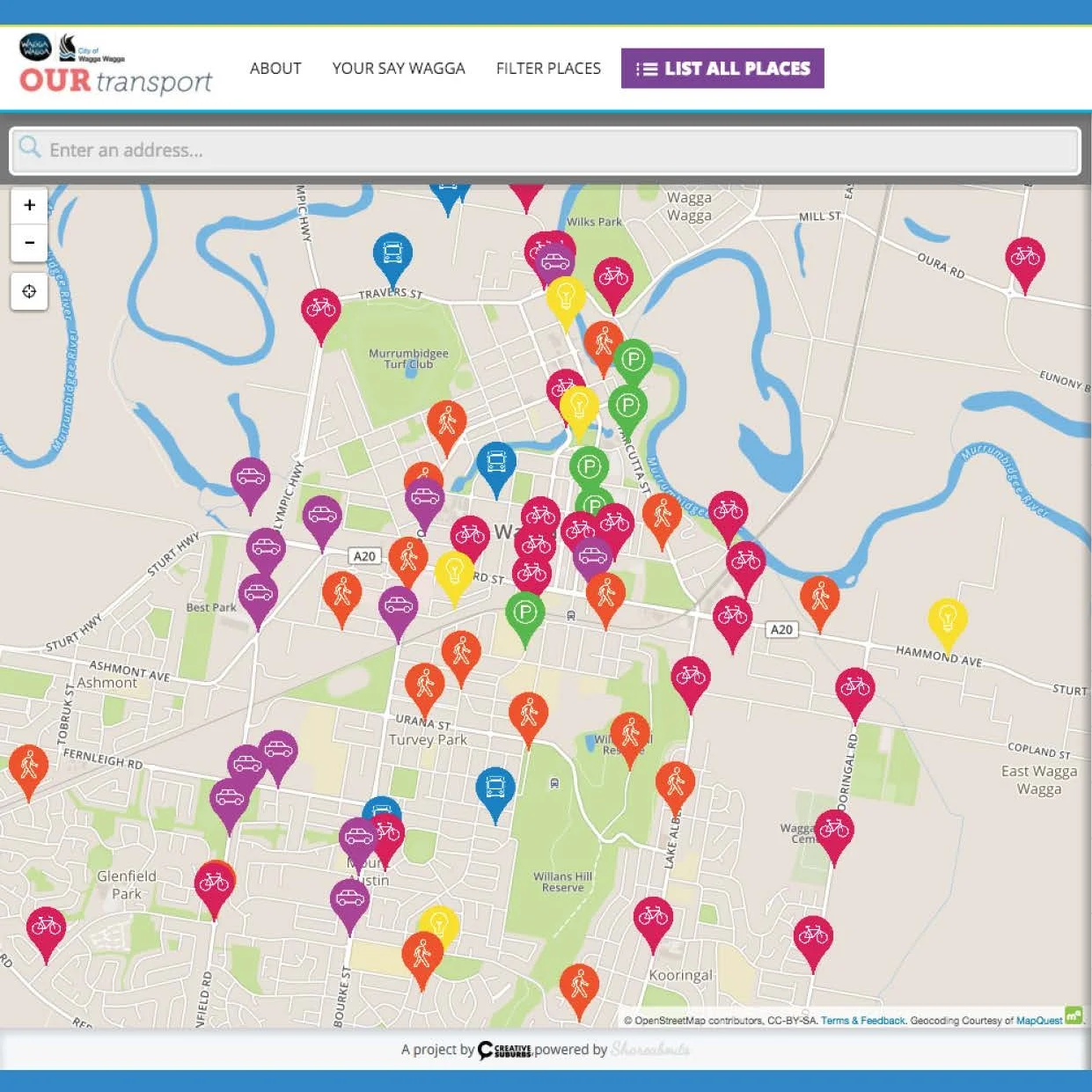 City of Wagga Wagga Interactive Map — Creative Suburbs