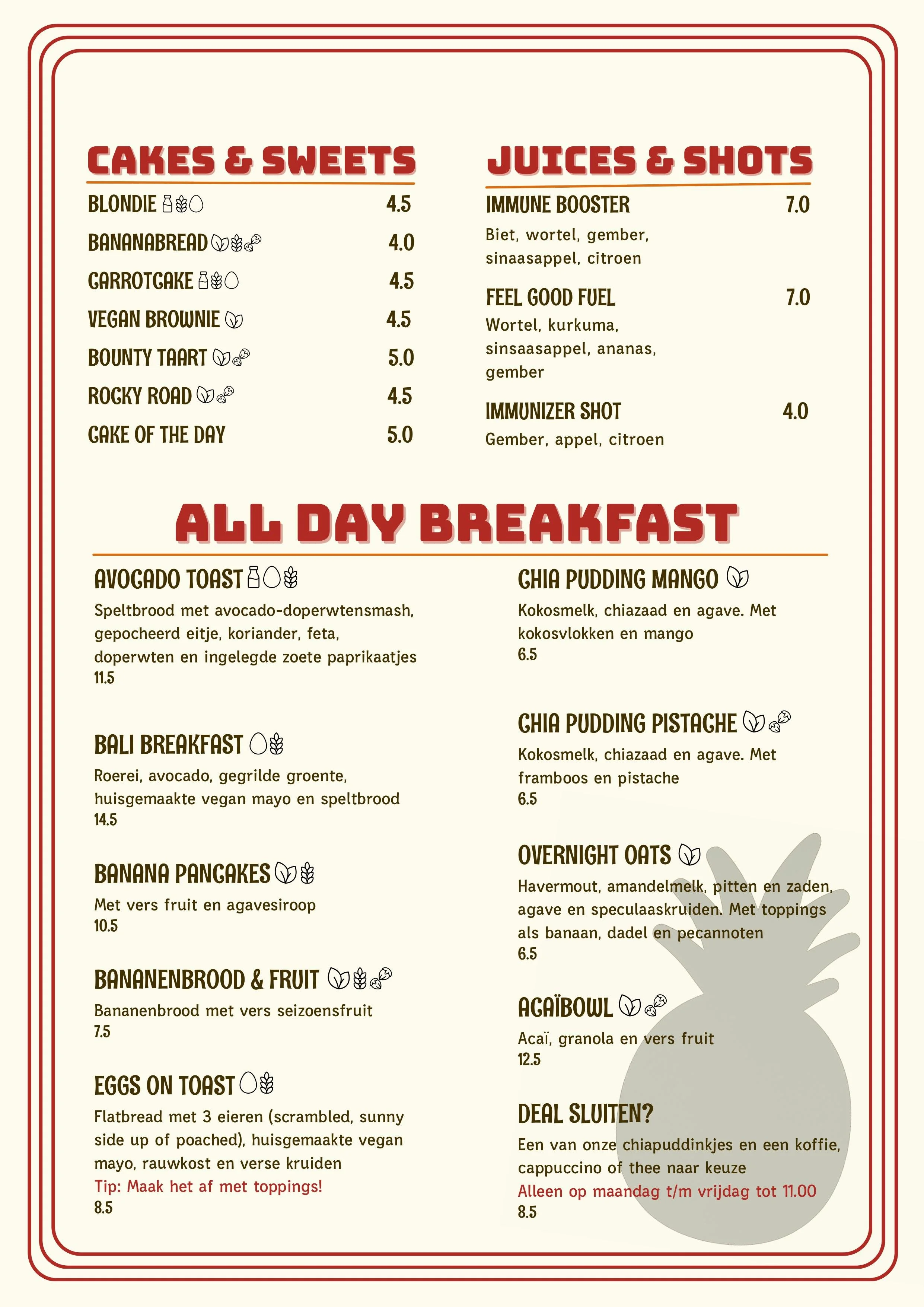 Menu — Feel Good Groningen
