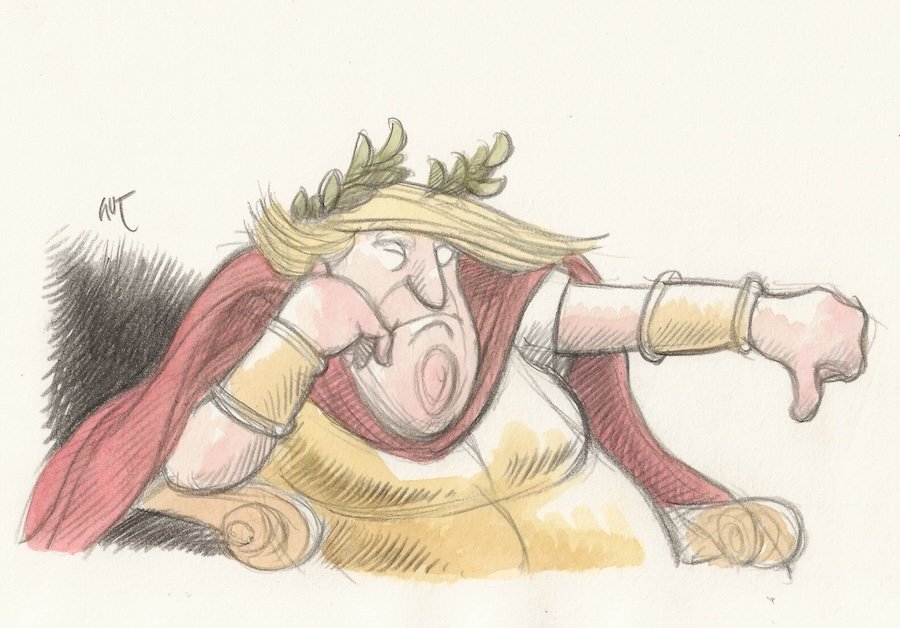 Peter Gut, Zeichner & Karikaturist in Winterthur.