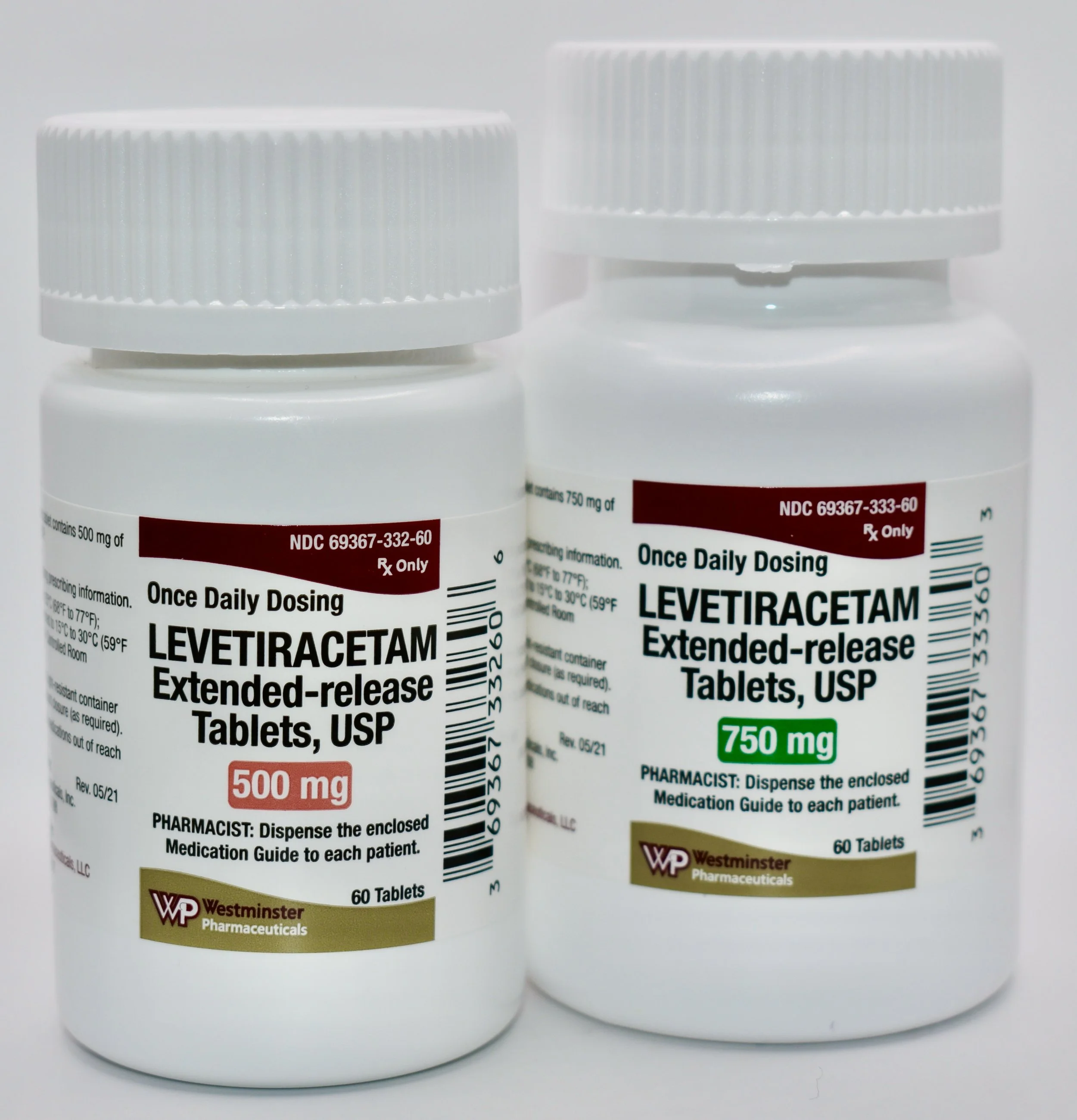 Levetiracetam Extended-Release Tablets, USP — Westminster Pharmaceuticals
