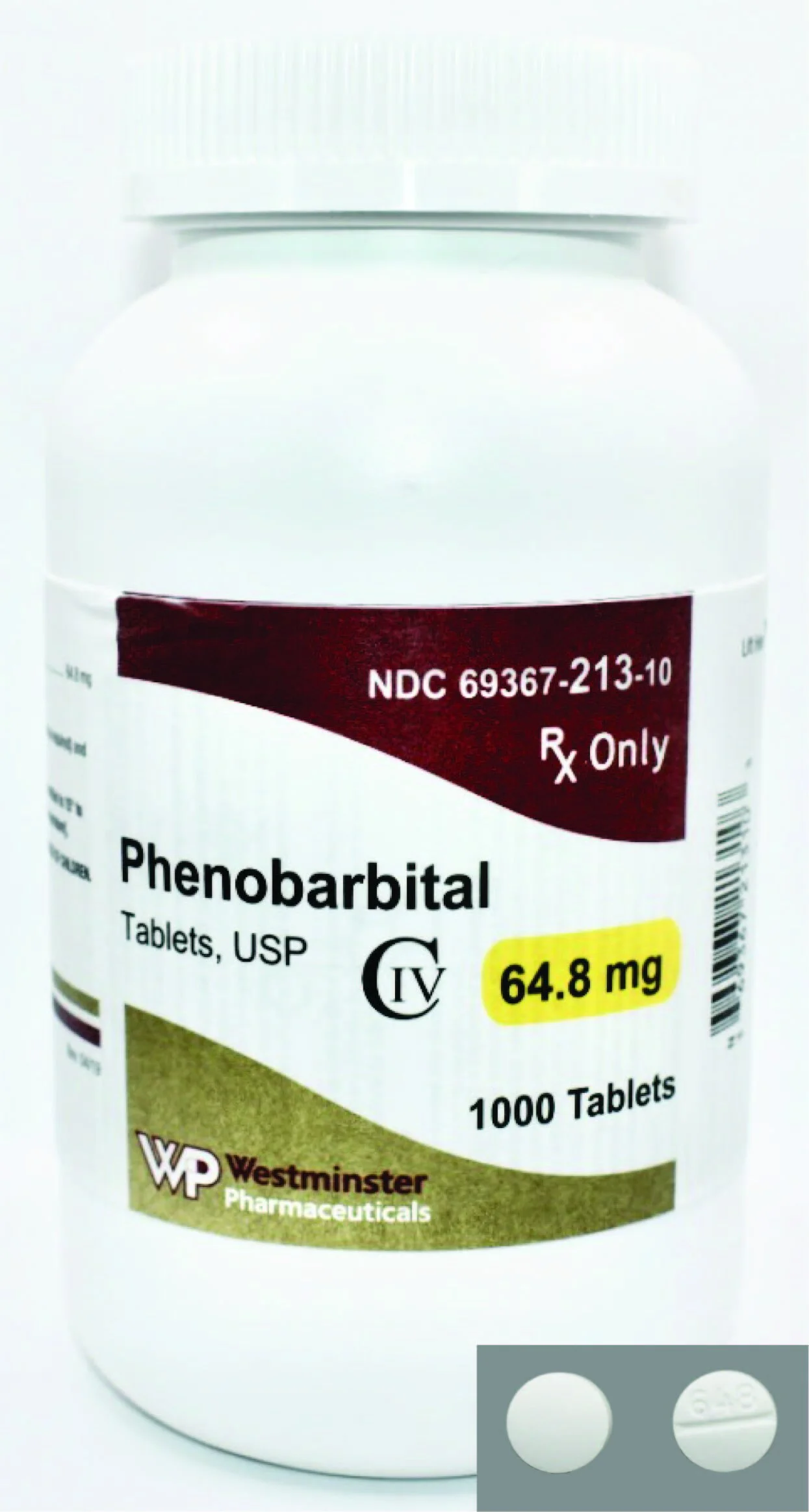 Phenobarbital Tablets, USP — Westminster Pharmaceuticals