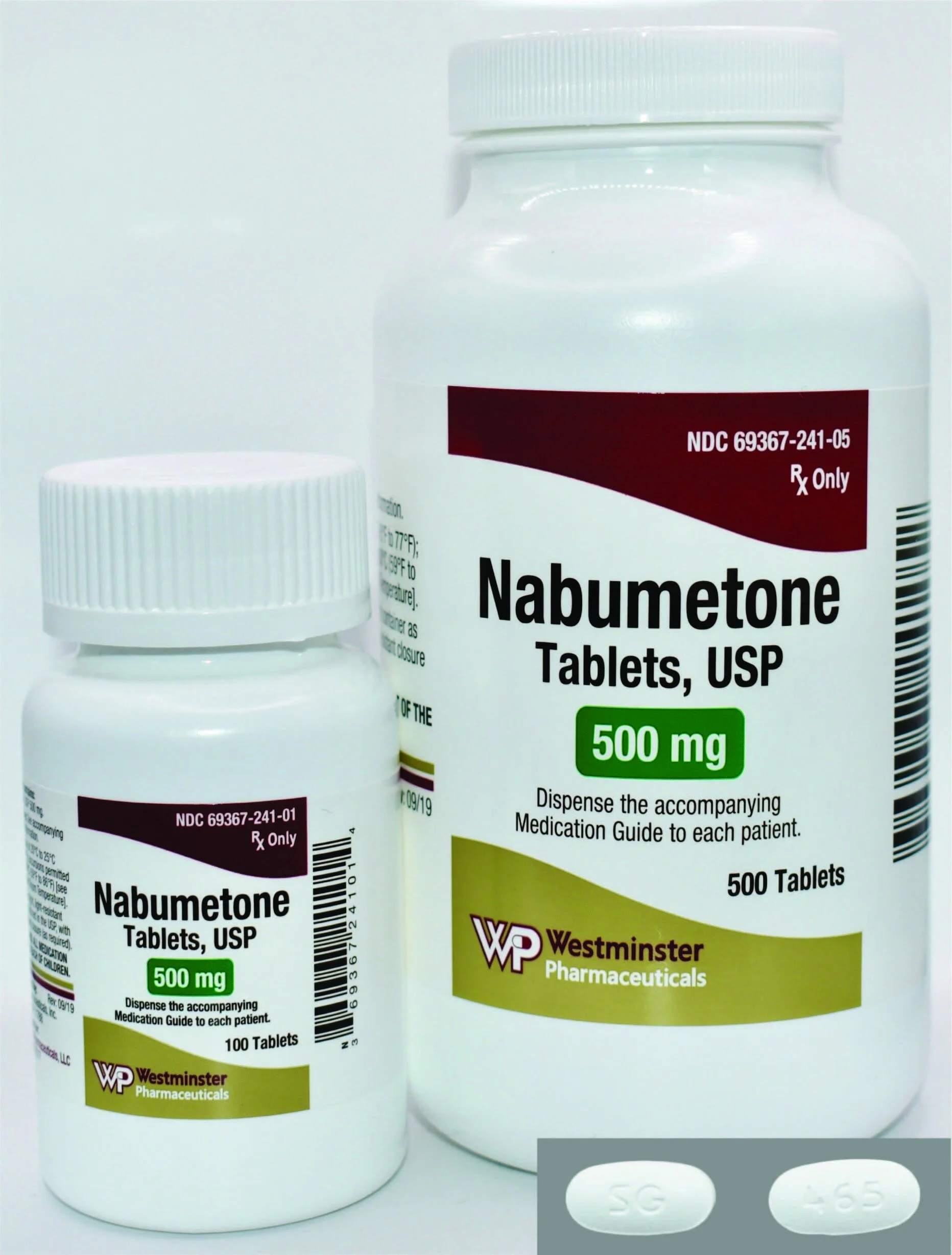 Nabumetone Tablets, USP — Westminster Pharmaceuticals