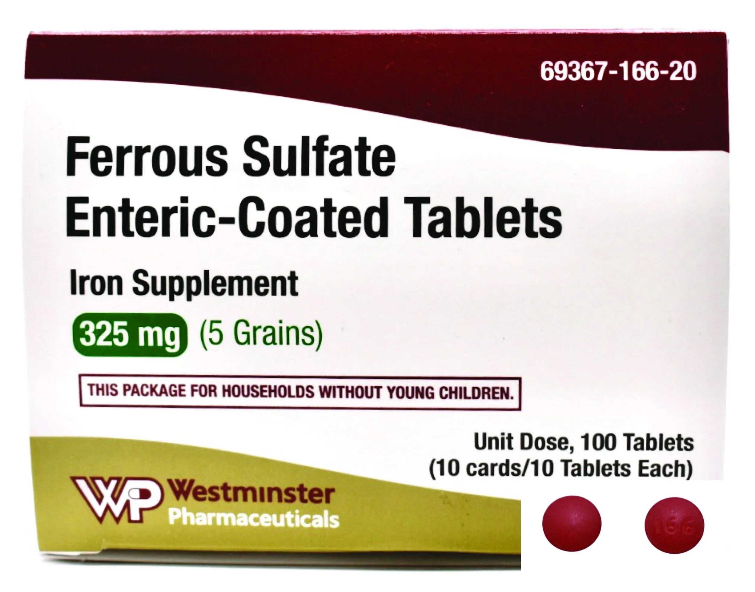 Ferrous Sulfate Enteric-Coated Tablets — Westminster Pharmaceuticals