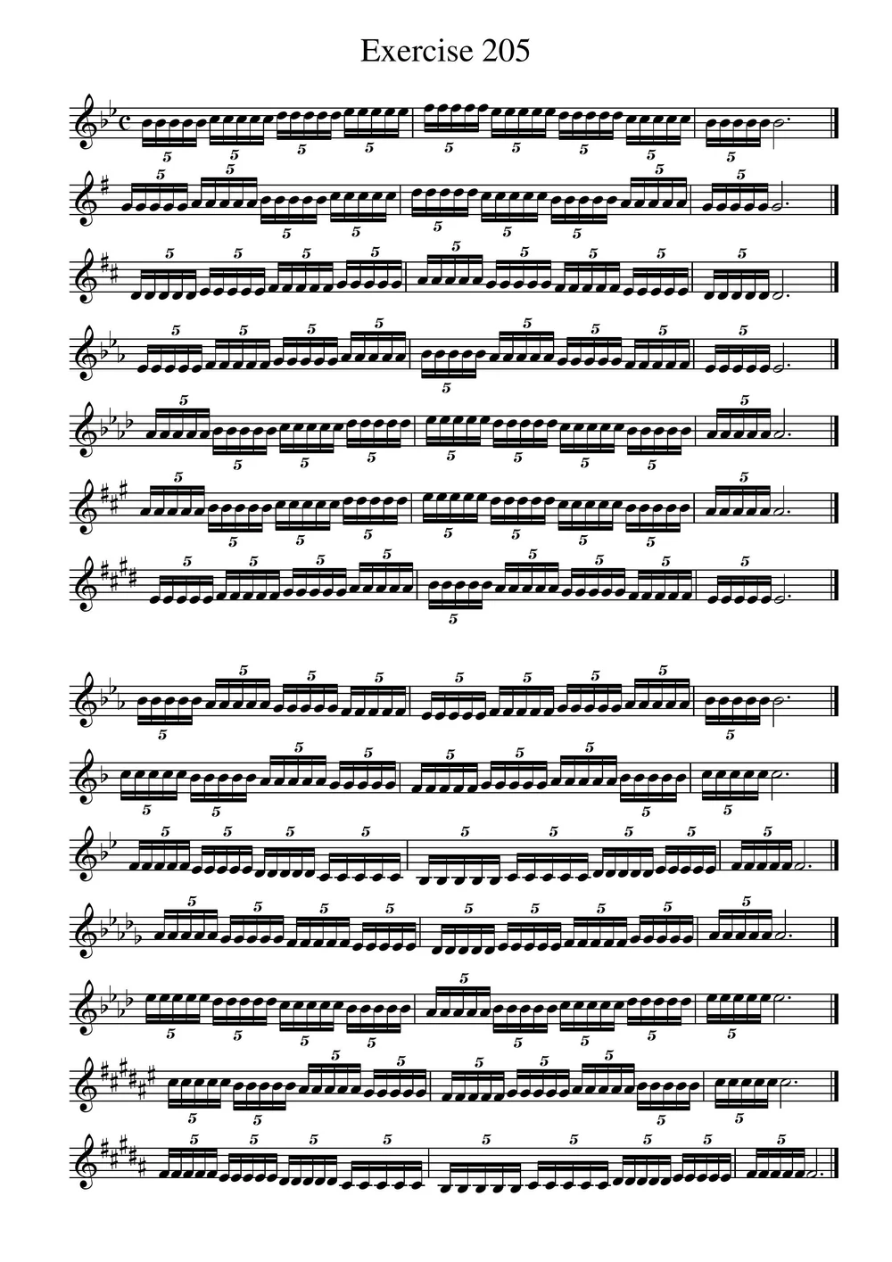 Trumpet Articulation Exercises