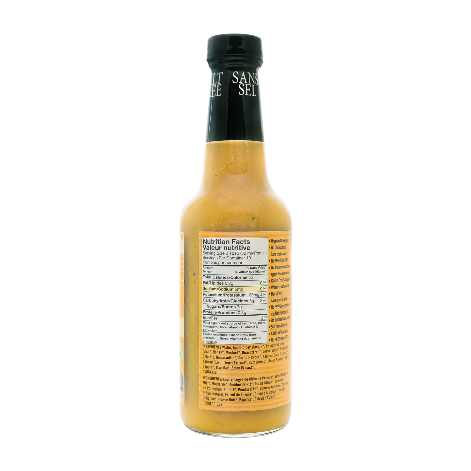 Mustard Sauce Bottle