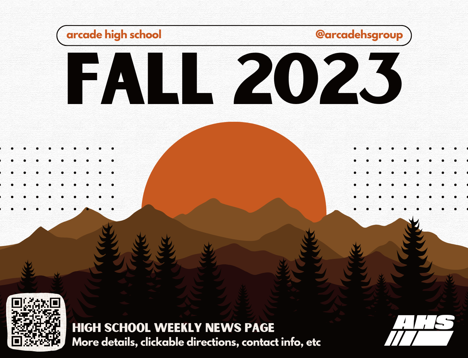 AHS Weekly News — Arcade Church