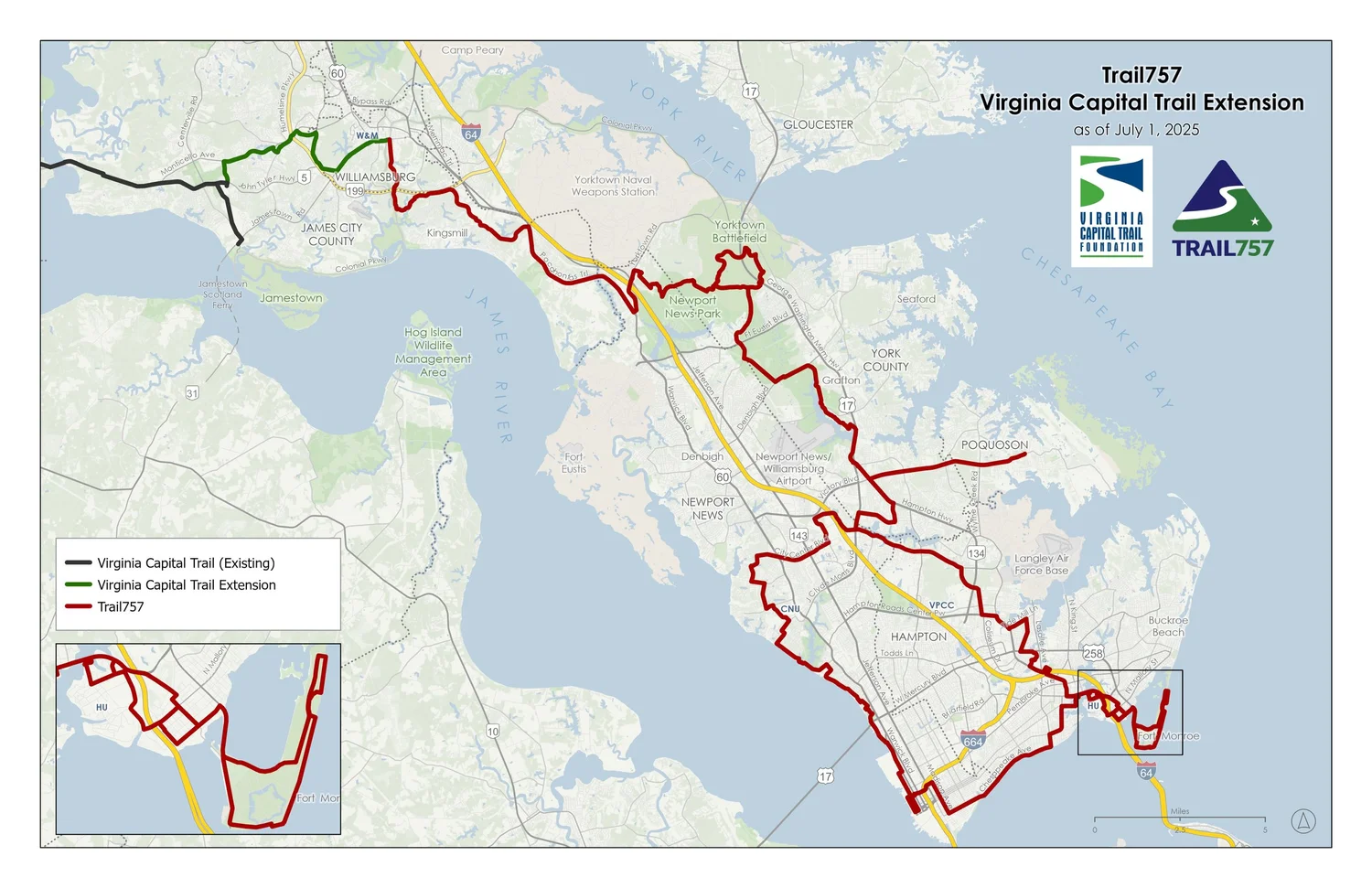 Capital Trail Extension — Virginia Capital Trail Foundation