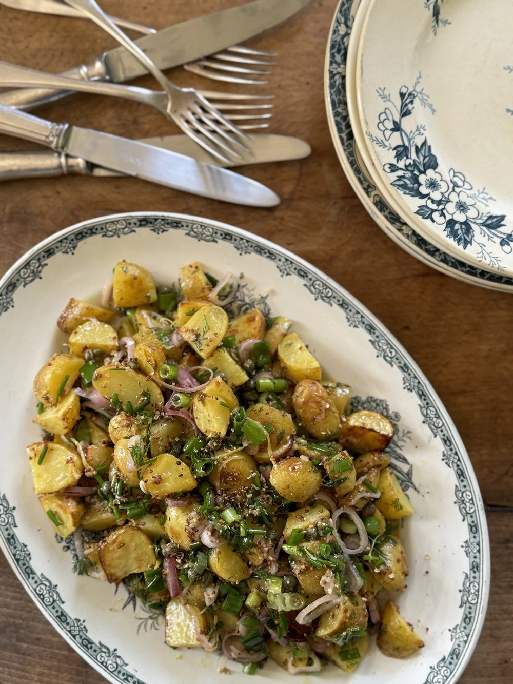 Salade de grenailles rôties — Miss Maggie's Kitchen